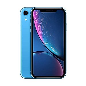 Apple iPhone XR (128GB, Blue) [Locked] + Carrier Subscription