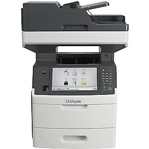 Lexmark MX711DE Laser Multifunction Printer - Monochrome - Plain Paper Print - Desktop 24TT304 (Renewed)