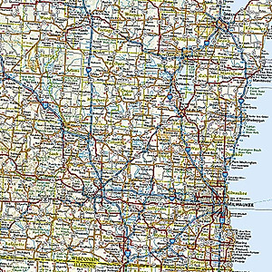 United States, Great Lakes Map (National Geographic Adventure Map, 3124)