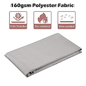 Yescom 11.6x6.5' Universal Replacement Privacy Side Wall Canopy Curtain for 10x12ft Yard Garden Gazebo Tent(Pack of 1)