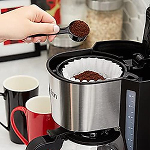 Tim Hortons French Vanilla, Flavored Roast Ground Coffee, Perfectly Balanced, Always Smooth, Made with 100% Arabica Beans, 12 Ounce Bag