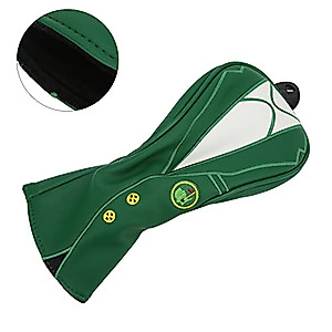 Club Covers Soft Head Covers Elastic Neckline Headcovers Waterproof Sunscreen Head Covers(3 Wood Pole Cover)