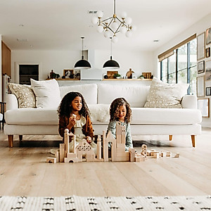 HABA Extra Large Wooden Building Blocks 102 Piece Set: Open-Ended Stacking Toys, Toddler Blocks, and Wooden Toys Made in Germany