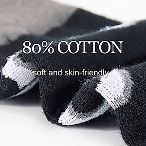 Jeasona 60th Birthday Gifts for Men Funny Fun Black Crew Cotton Socks
