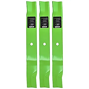 8TEN LawnRAZOR Mower Blade Set for Gravely Promaster 260Z Ariens 60 inch Deck 09081200 03253900 09246600 (High-Lift)