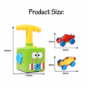 AristiPet - Space Version - Astronaut - Kids Balloon Power Car - Balloon Powered Car Rocket - Fun Inertia Toys Aerodynamics Inertial Power Car Set Educational Toys Science Experiment Toy Gifts