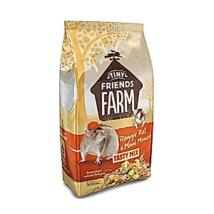 Supreme Tiny Friends Farm Reggie Rat and Mimi Mouse Tasty Mix 2lb