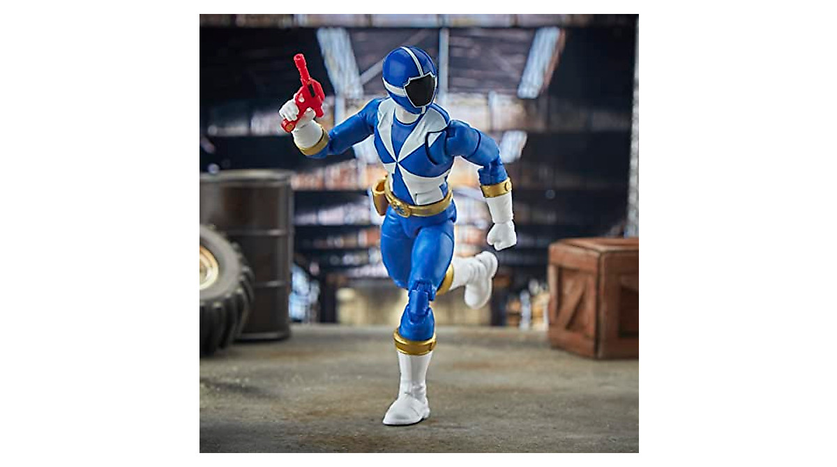 Collectible Power Rangers Lightspeed Rescue Blue Ranger Figure