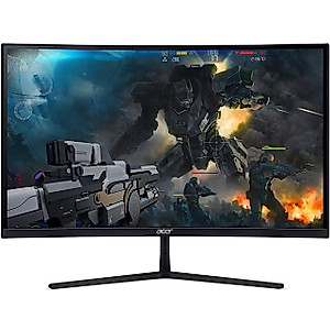 Acer Pbmiiipx 27" 1500R Curved WQHD (2560 x 1440) VA Gaming Monitor | AMD Radeon FreeSync2 HDR Technology | DCI-P3 | VESA Certified DisplayHDR400 | 4ms Response Time | Black | with USB3.0 HUB Bundle