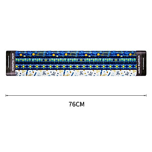 WRAPAHOLIC Hanukkah Wrapping Paper Roll - Menorahs, The Star of David, Candles Design for Chanukah Celebration - 4 Rolls - 30 Inch X 120 Inch Per Roll