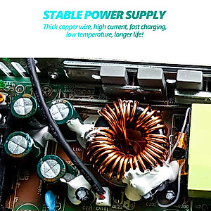 Bewinner USB Charging Port Hub, 80 Ports High Power Quick Charger USB Hub Charging Station,Built-in Supply MR,Built-in Intelligent Multiple Safety Protections,Perfect for Hotels,Factory,Schools(US)