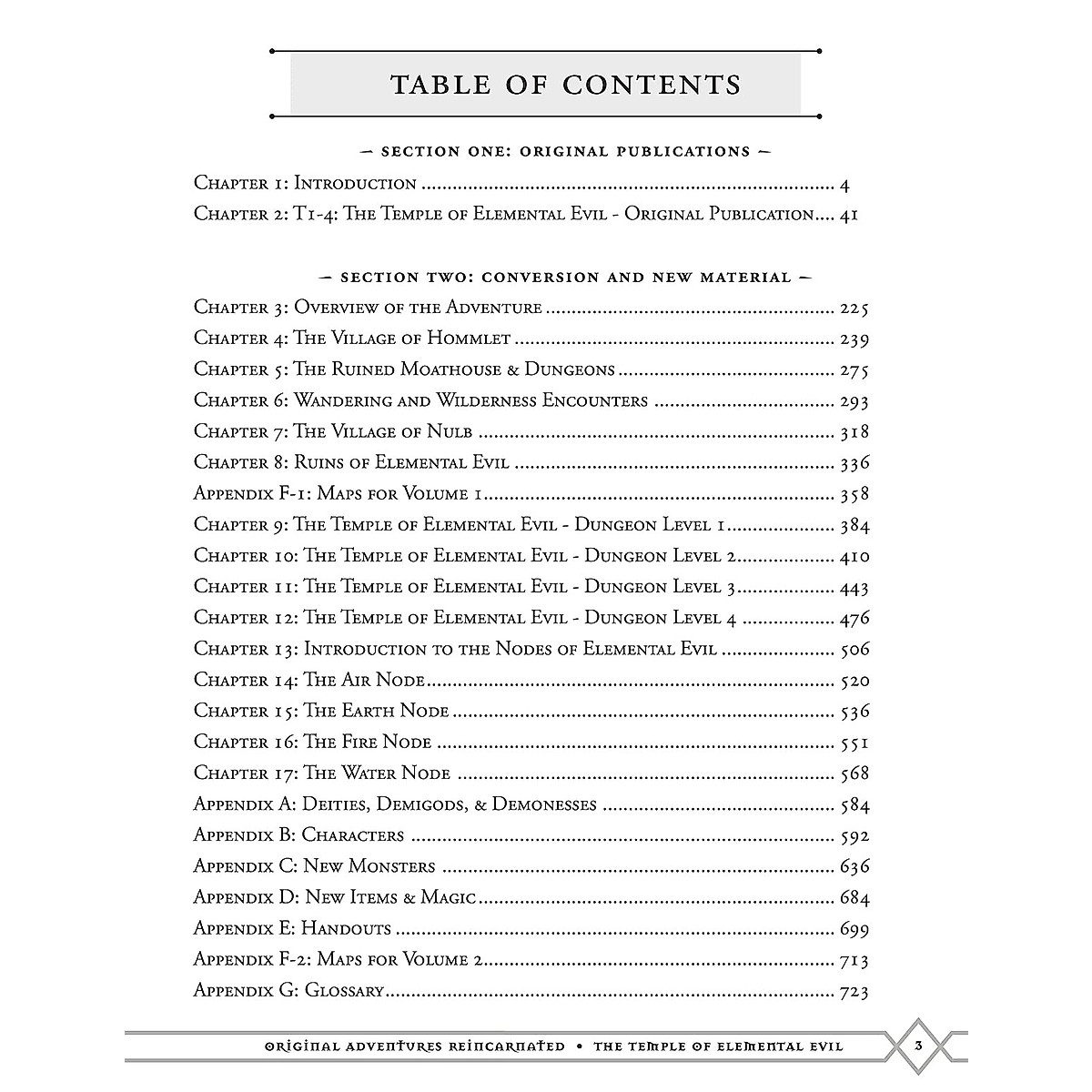 Goodman Games: Original Adventures Reincarnated #6: The Temple of Elemental Evil, Fully Playable Mega-Dungeon and Mini-Campaign