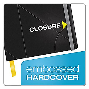 Oxford Idea Collective Mini Hardbound Journal, Black/Cream, 5.5 X3.5