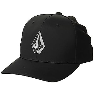 Volcom Men's Stone Tech Delta Water Resistant Hat, Black-New, Small