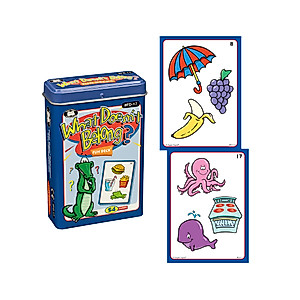 Super Duper Publications | What Doesn’t Belong? Fun Deck | Vocabulary and Classifying Skills Flash Cards | Educational Learning Materials for Children