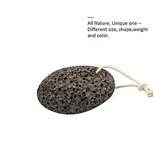 2X Lava Pumice Stone for Foot Scrubber, Foot Pumice to Remove (Random Color and Shape)
