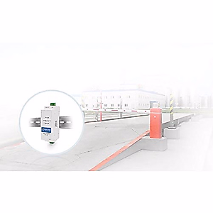 USR-DR301 DIN-Rail RS232 Serial to Ethernet Converter Tiny Size RS232 Ethernet Serial Device Server Supports Websocket