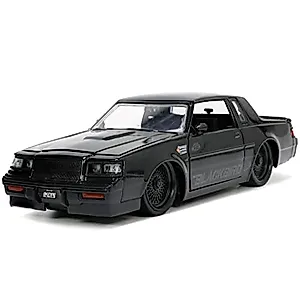 1987 Grand National Black Metallic Blackbird Bigtime Muscle Series 1/24 Diecast Model Car by Jada 34199