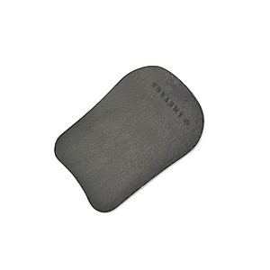 MILAEM 3pcs Archery Bow Grip Saddle Pad Cover Leather Self-Adhesive Bow Handle Protector Non-Slip for Tranditional Longbow Recurve Bow (Black)