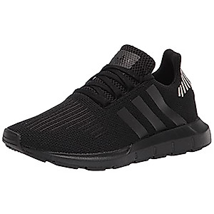 adidas Women's Swift Run Shoes, Black/Black/Black, 9