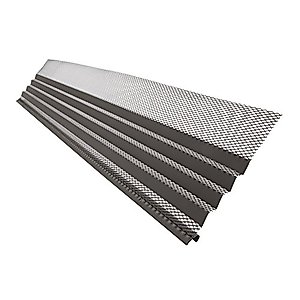 Amerimax Home Products 638010 Hoover Dam Gutter Guard, Dark Gray, 10 Count (Pack of 1)