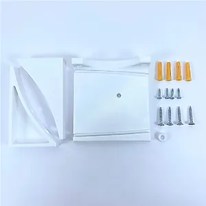 3D Cabin PS5 Wall Mount Wall Bracket Holder Stand for Play Station 5 Digital White Left