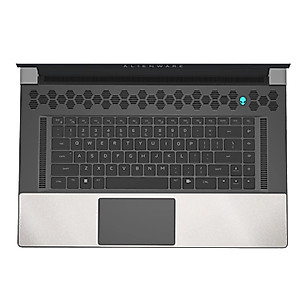 MightySkins Glossy Glitter Skin Compatible With Alienware X17 R2 (2022) Full Wrap Kit - Neutral Stripes | Protective Durable High-Gloss Glitter Finish | Easy To Apply & Change Styles | Made in the USA
