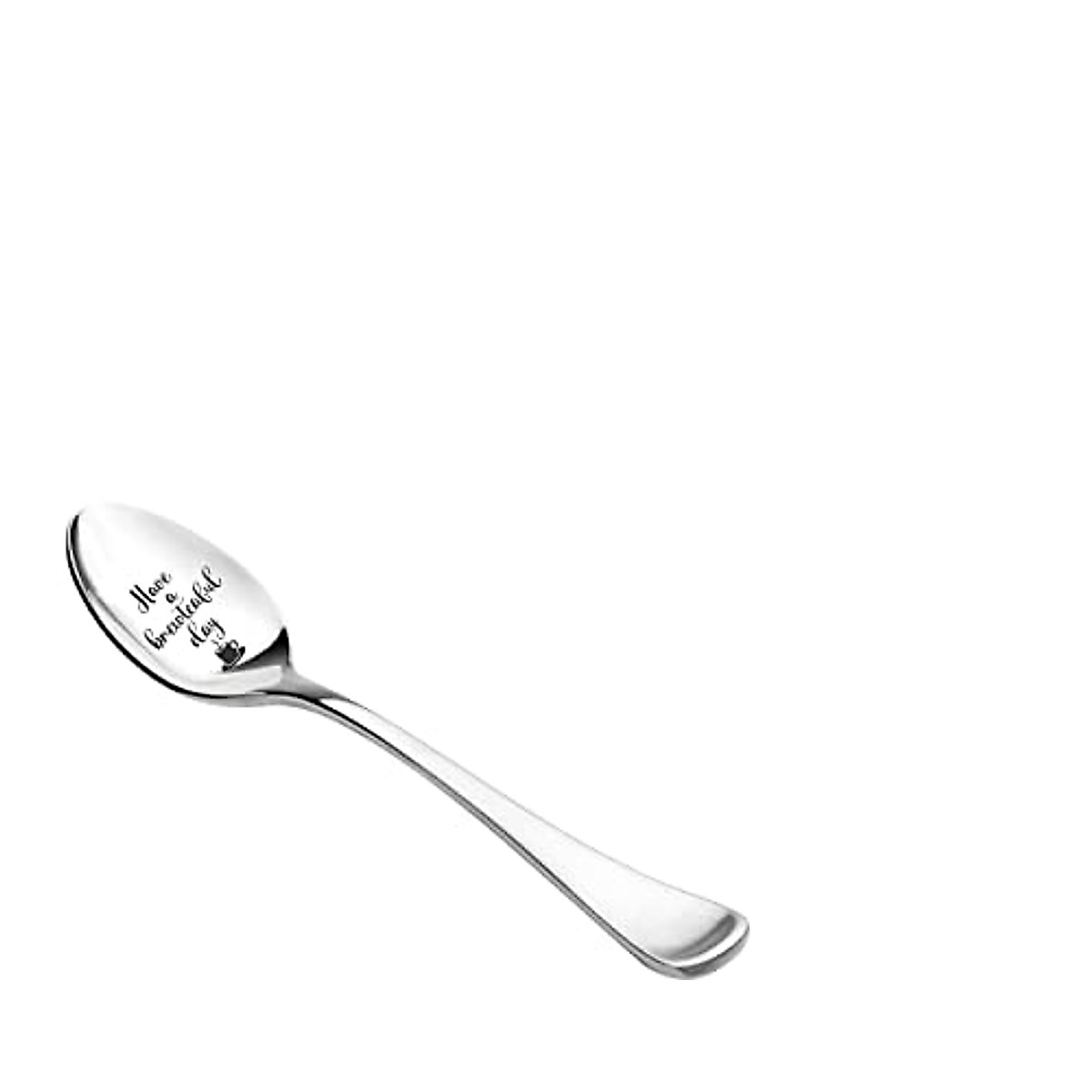 Have A Brewteaful Day Engraved Spoon Gift | Birthday Gift for Men Women | Christmas Gifts | Ideal Gift For Tea Coffee Lovers | Stainless Steel 7 inch Spoon