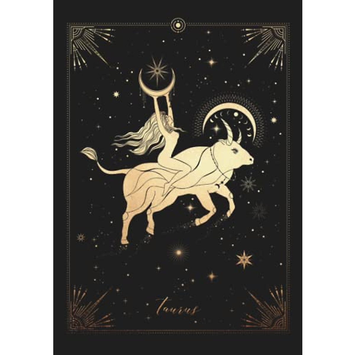 Taurus: Zodiac Notebook | Astrology Journal | Taurus Zodiac Book | 120 Lined Pages | Hardcover