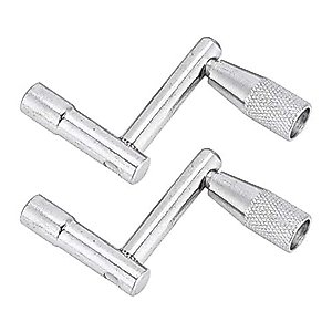 Set of 2 Silverline Speed Drum Keys - Continuous Motion Z-Type Speed Drum Key Set