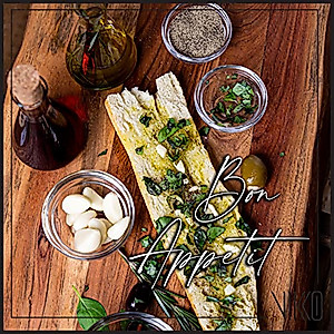 Vikko 3 Inch Small Glass Bowls: Dipping Sauce Cups - Pinch Bowls for Cooking Prep - ingredient bowls for prep - Mis En Place Bowls - Stackable Clear Round Spice Bowls - Small Glass Bowl - Set of 6