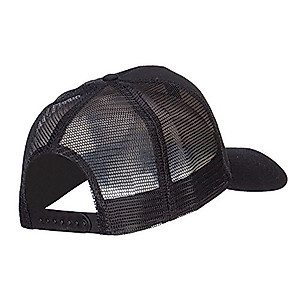 e4Hats.com US Army Retired Logo Patched Mesh Cap - Black OSFM