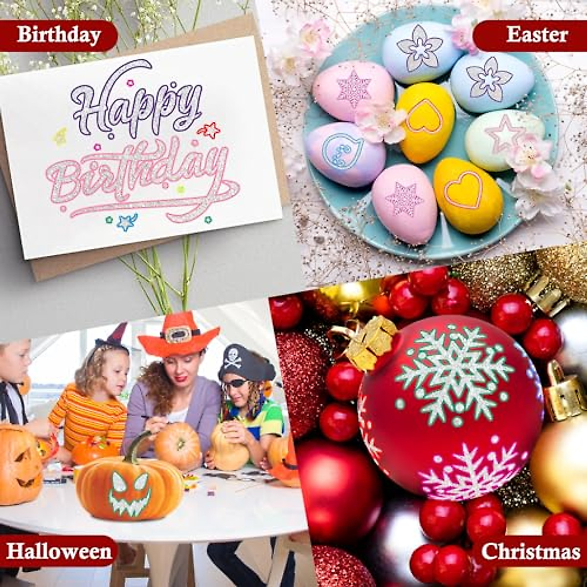 Shimmer Markers Outline Glitter Gel Pens: 12 Christmas Stocking Stuffers Teenage Tween Teen Girl Gifts Trendy Stuff Cute Arts Crafts Art Supplies Kids Ages 4 5 6 8 9 10 14 16 18 Year Old Outliner 2024