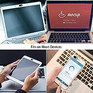 Privacy Camera Cover Security Blocker Webcam Closure for Droid Turbo 2, Black Compatible with Motorola Droid Turbo 2