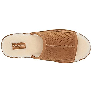 Koolaburra by UGG Men's Dawsen Slipper, Chestnut, Size 10