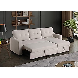 Devion Furniture Cendol Sofabed, Beige
