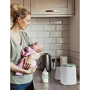 Momcozy Smart Baby Bottle Warmer, Fast Baby Milk Warmer with Accurate Temperature Control and Automatic Shut-Off, Multifunctional Bottle Warmers for Breastmilk or Formula