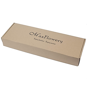 Final Sale-Extra-Realistic & Large Artificial Silk Garden Rose Flowers | Faux Peony Stems | Set of 4 | Red