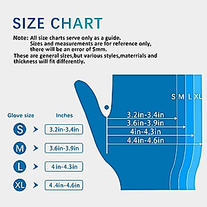 PROMEDIX P Nitrile Gloves, 4mil-100 Count, Gloves Disposable Latex Free, Disposable Gloves for Household, Food safe