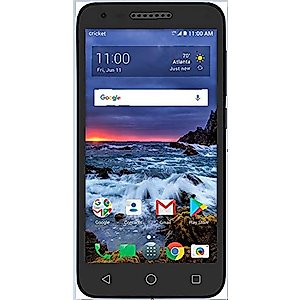 Alcatel 5044C Verso 4G LTE 16GB 5.0" Android Cricket Smartphone, Black
