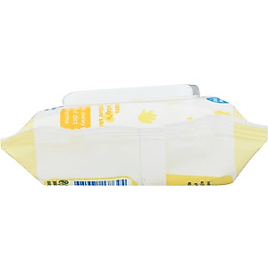 Johnson's Hand & Face Baby Sanitizing Cleansing Wipes for Travel and On-the-Go, No More Tears Formula, Paraben and Alcohol Free, 25 ct