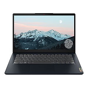 Lenovo IdeaPad 3i 14" FHD Display Laptop, 12th Gen Intel 10-Core i5-1235U(Beat i7-1165G7), 8GB RAM, 512GB SSD, Fingerprint Reader, Backlit Keyboard, Windows 11, ABYS Mouse Pad