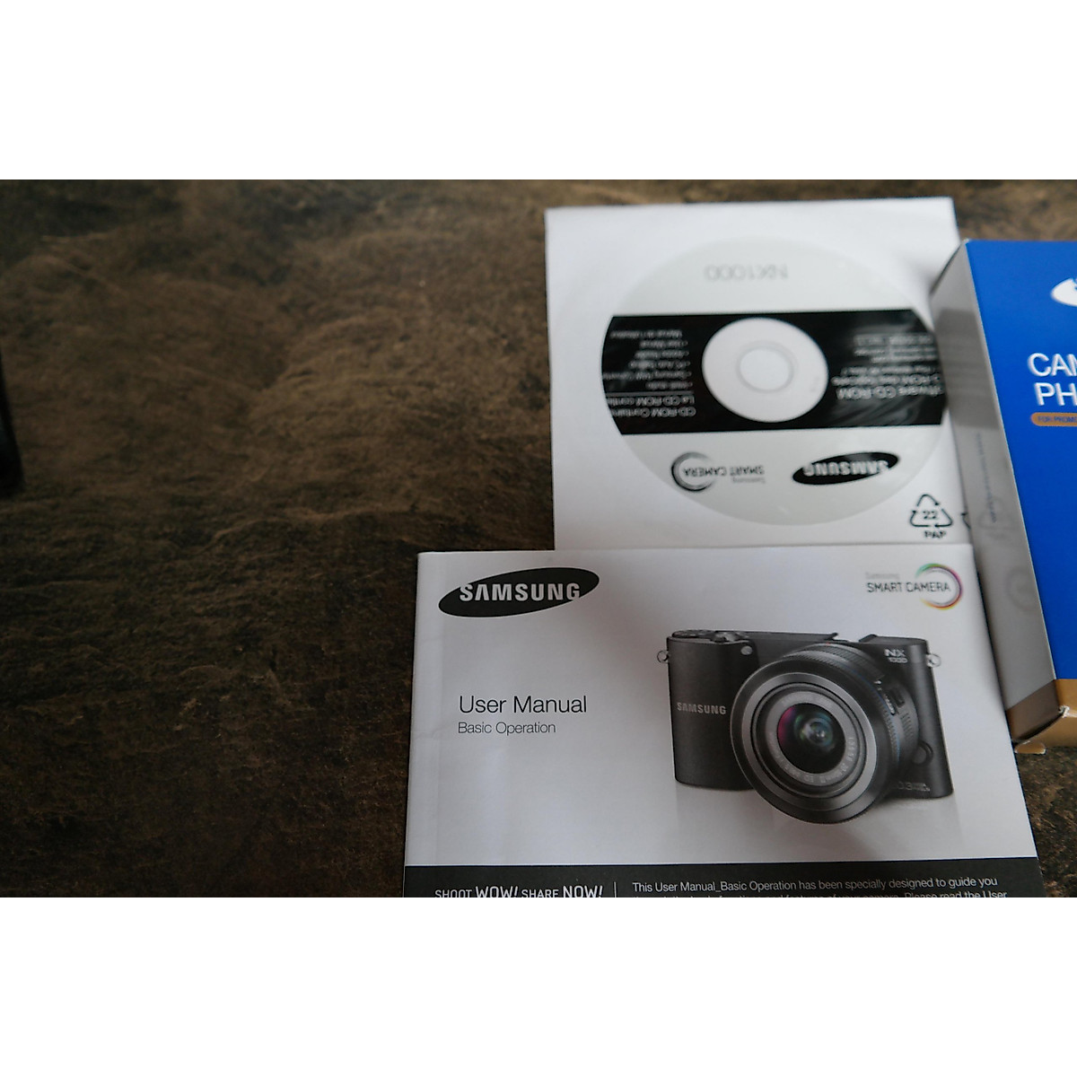 Samsung NX1000 Mirrorless Digital Camera with 20-50mm Lens, 20.3MP (Black)