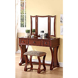 Poundex PDEX-F4118 Vanities, Brown