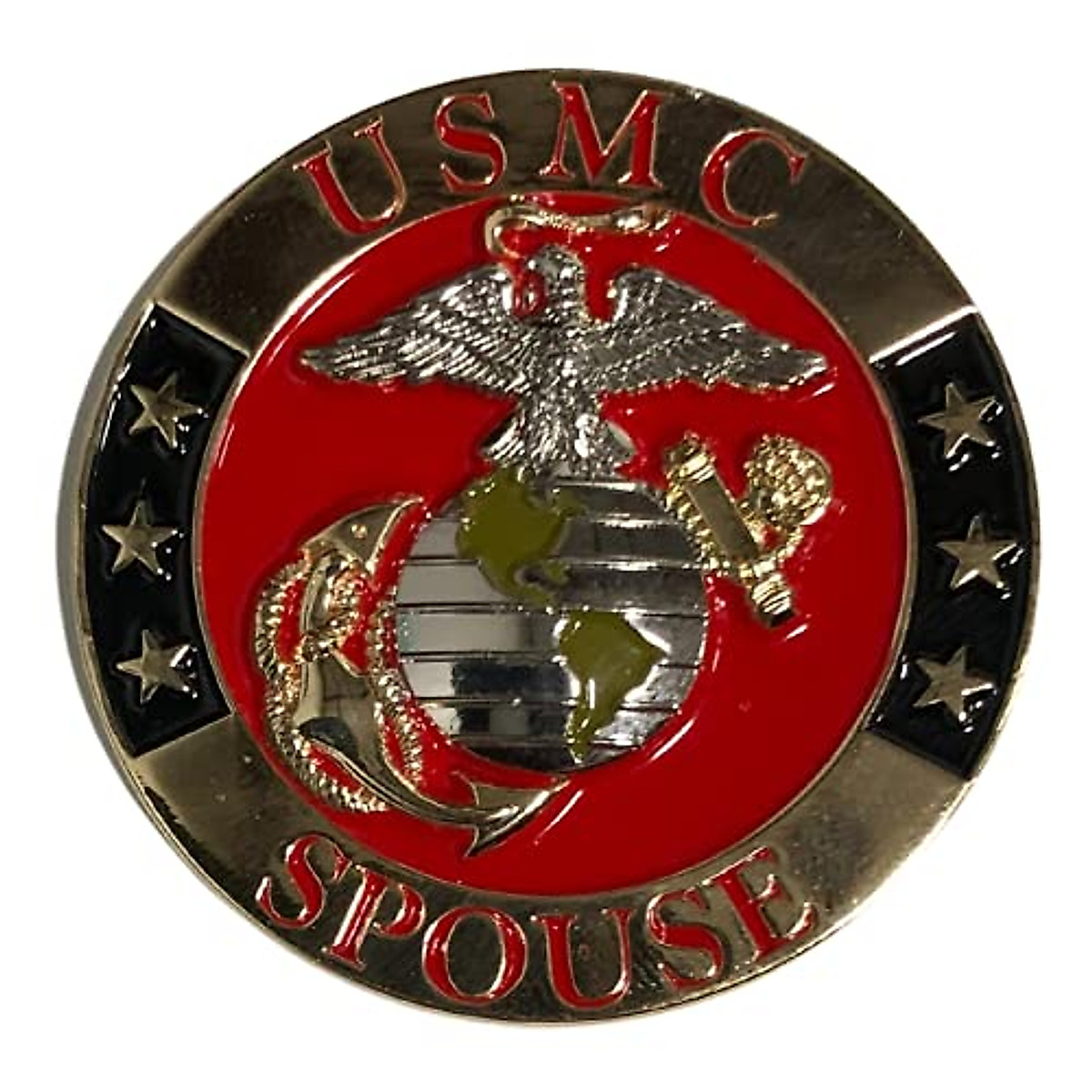United States USMC Marine Spouse Grateful Appreciation Challenge Coin