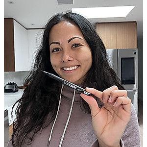 kiki Slimliner Liquid Eyeliner Pen Black, Smudge Proof All Day Vegan Formula, Cruelty Free