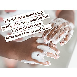 Babo Botanicals Sensitive Baby Fragrance-Free Foaming Hand Soap - Self-foaming - Manuka Oil, Shea Butter & Aloe Vera - For Babies, Kids and Adults with Sensitive Skin - Vegan