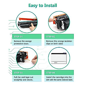 069 Toner Cartridge Compatible Replacement for Canon 069H for imageCLASS MF753Cdw MF751Cdw LBP674Cdw Printer (2 Black)