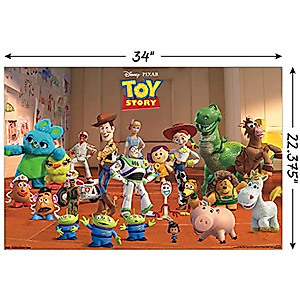 Trends International Disney Pixar Toy Story 4 - Collage Wall Poster, 22.375" x 34", Unframed Version