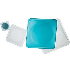 Cole-Parmer Small Square Polystyrene Weigh Boats, White, 20 mL, 100/Pk
